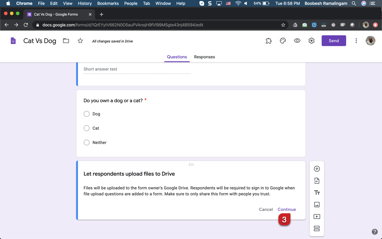 How To Upload Files To Google Forms Without A Sign In 