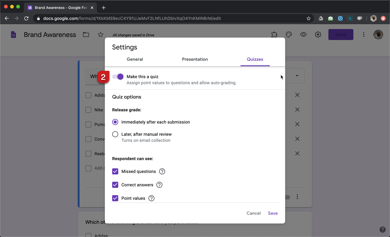 Formfacade How To Create A Quiz In Google Forms And Calculate Score 