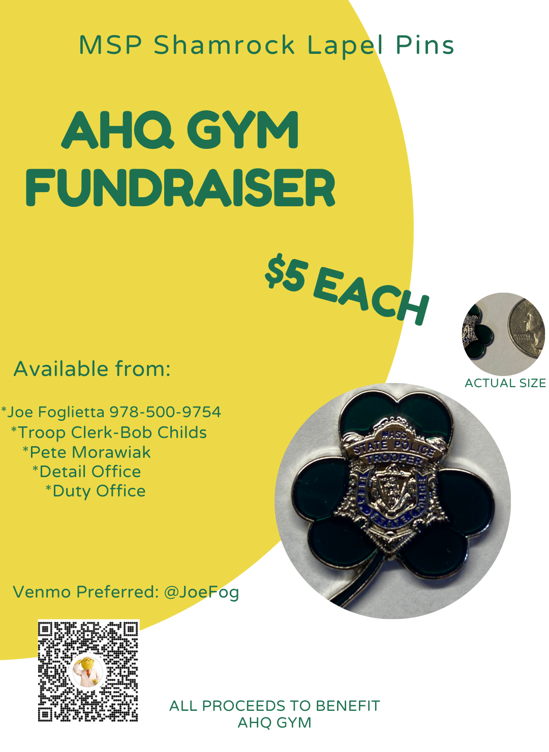 MSP Gym Fundraiser